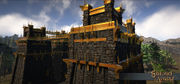 Golden Obsidian 4-Tower Keep City Home - Shroud of the Avatar Wiki - SotA