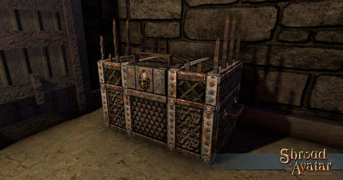 Ornate Kobold Metal Storage Chest - Shroud of the Avatar Wiki - SotA