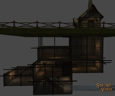 Village Stone & Timber Split-Level 3-Story Basement - Shroud of the ...