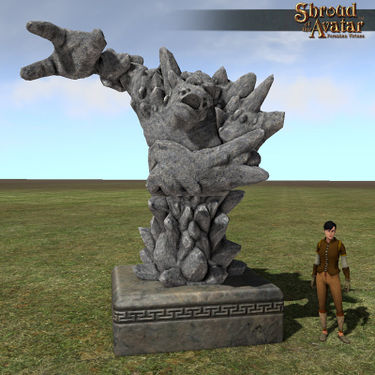 Stone Golem Statue - Shroud of the Avatar Wiki - SotA